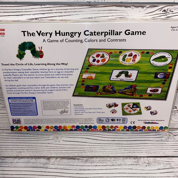 University Games | Games | Eric Carle The Very Hungry Caterpillar Board ...